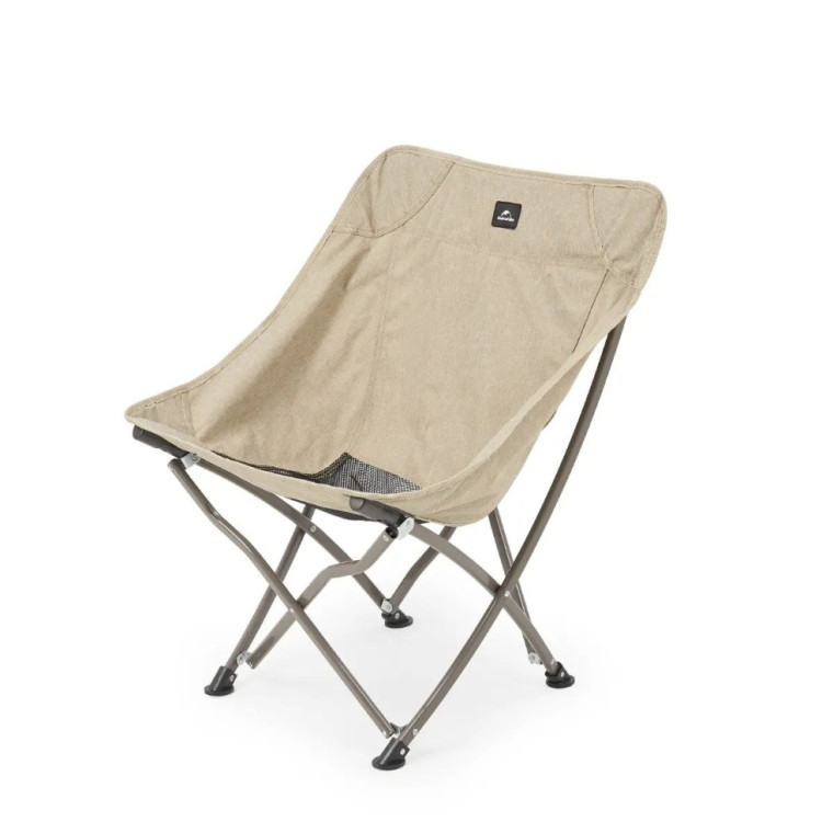 Кресло складное Naturehike YL04 NH18X004-Y, 600D Oxford/сталь, бежевый ...